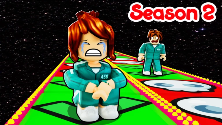 0,01% Fehler Glass Bridge Squid Game Obby - Roblox