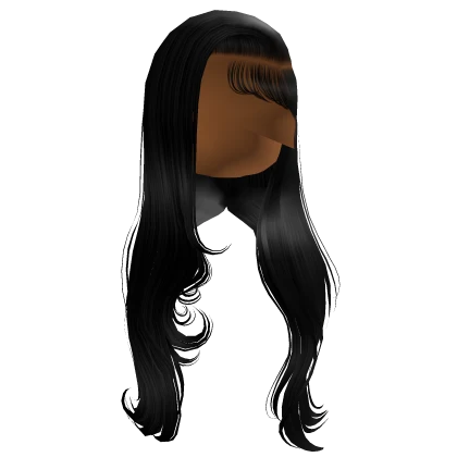 Side Part Body Wave [Black] | Roblox Item - Rolimon's