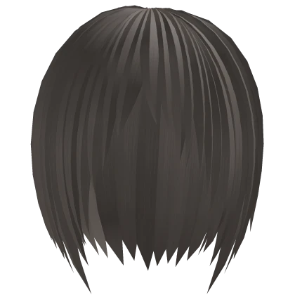 choppy anime scene emo vkei hair ash brown | Roblox Item - Rolimon's