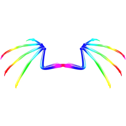 Rainbow Dragon Wings | Roblox Item - Rolimon's