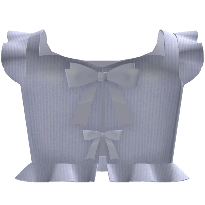 Fluttery Blue Summertime Blouse | Roblox Item - Rolimon's