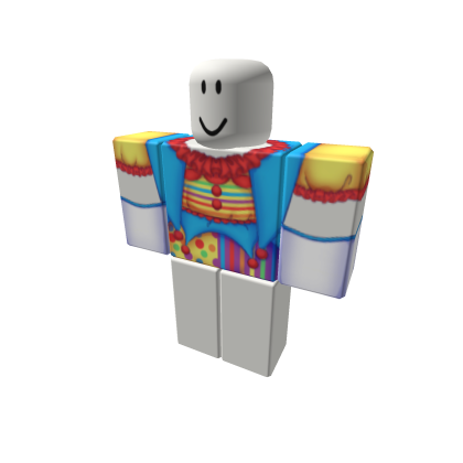 colorful clown costume - Roblox