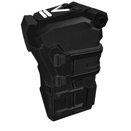 Deathsquad "Afterimage" Right Shoulder (White) | Roblox Item - Rolimon's