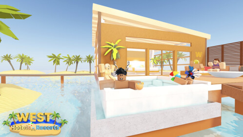Travailler dans un hôtel! West Hotels! ☀️ ️ - Roblox