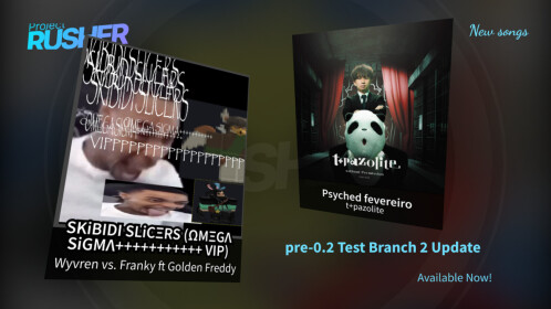 Project : RUSHER [ pre-0.2 ] - Roblox