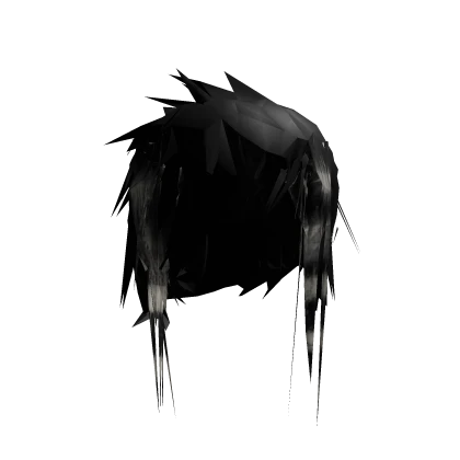 Majestic low poly 2011 black emo hair racoon | Roblox Item - Rolimon's