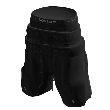 String Shorts - with Boxers (Black) | Roblox Item - Rolimon's