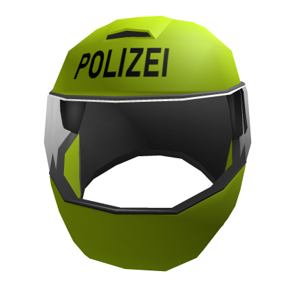 Motorradhelm der Deutschen Polizei – Roblox