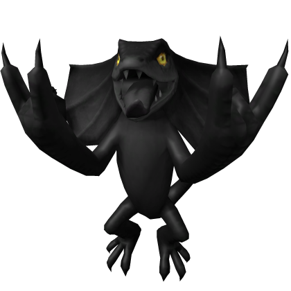 Lizard Pencarian Frill Hitam | Addon - Roblox