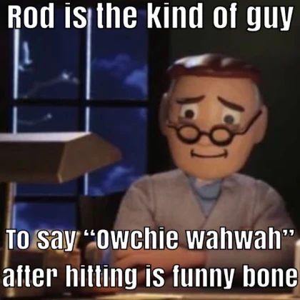 moral orel reverend putty but hes a little goofy