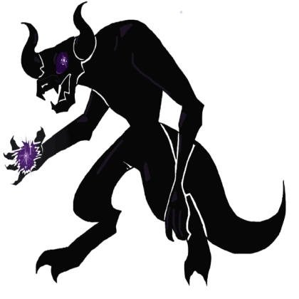 scary magic shadow monster