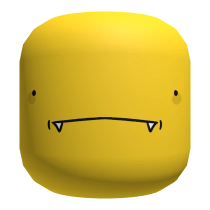 Goober Vampire Face [Yellow] | Roblox Item - Rolimon's