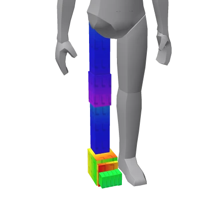 Rainbow 67 (Brainrot) - Right Leg | Roblox Item - Rolimon's