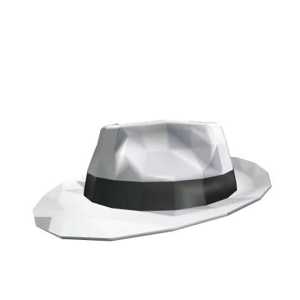 White Sparkle Time Fedora | Roblox Item - Rolimon's