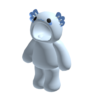 Baby Blue Axolotl Onesie - Roblox