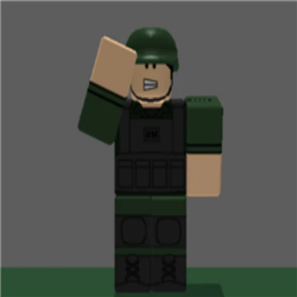 Saluting RM Solider