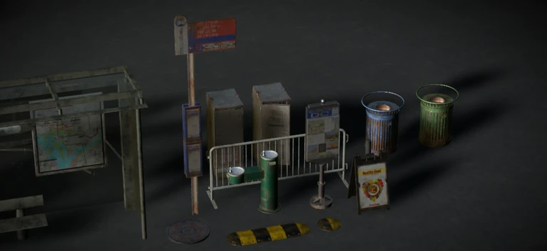 OTWD: Streets Prop Pack