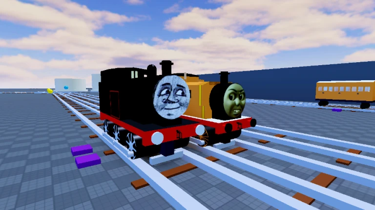 * MONTAÑA AZUL! * Ferrocarril de Sodor BETA - Roblox
