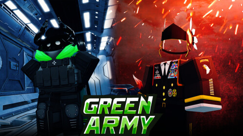 Green Army: Jeu de rôle militaire - Roblox