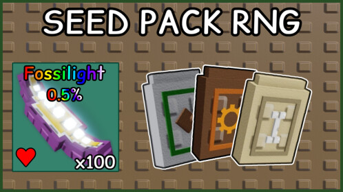 Seed Pack RNG [ PRIME PACK ] - Roblox