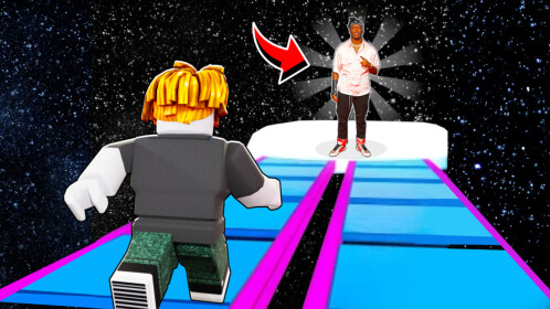 Szklany most do wydarzenia KSI - Roblox