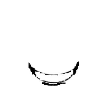 corrupted mouth only winning smile