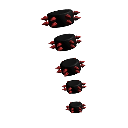 red leg spikes left | Roblox Item - Rolimon's