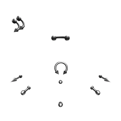 อีโม Piercings v1 - Roblox