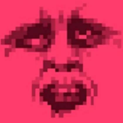 FNF senpai spirit face