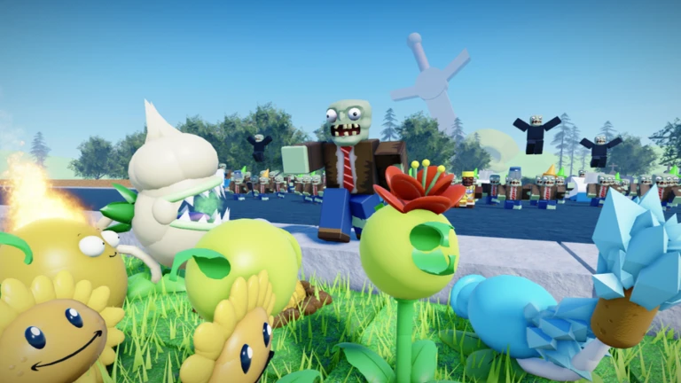 Plants vs Zombies Hybrid-Version - Roblox