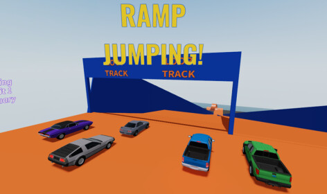 The Original Car Ramp Jumping! - Roblox
