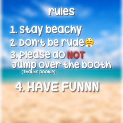 beach comp rules aldc ora