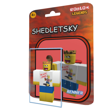 Shedletsky 액션 피규어 - Roblox