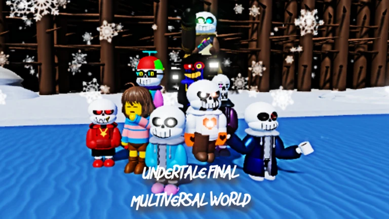 JUDGE ALPHA - Undertale Final Multiversal World - Roblox
