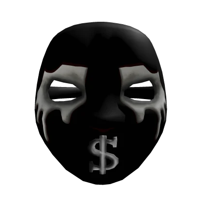 Mask of the undead: Hush Money (Black) | Roblox Item - Rolimon's