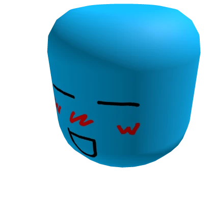 Blue smiling face | Roblox Item - Rolimon's