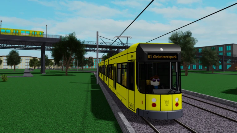 [New Line] Tram Simulator Abenstedt (v1.1) - Roblox