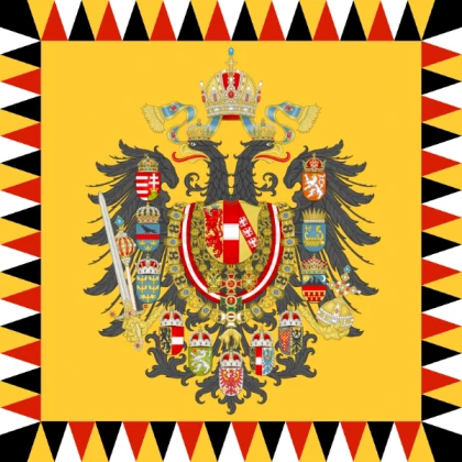 Austrian Imperial Army Flag