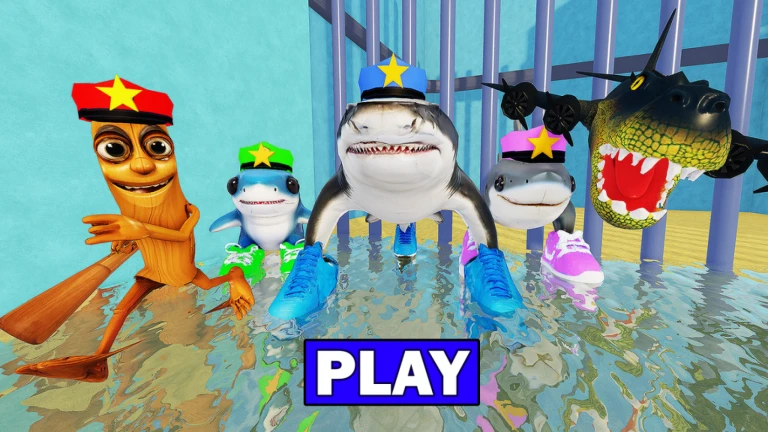 TRALALERO TRALALA FAMILY PRISÃO RUN ESCAPE! Obby - Roblox