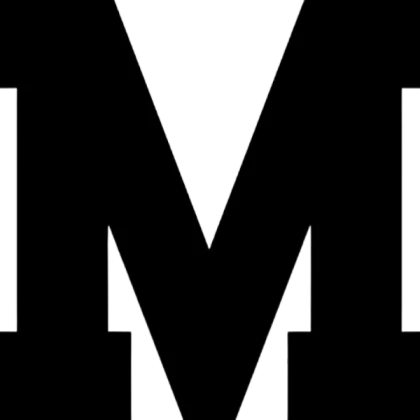 Letter M (transparent background)