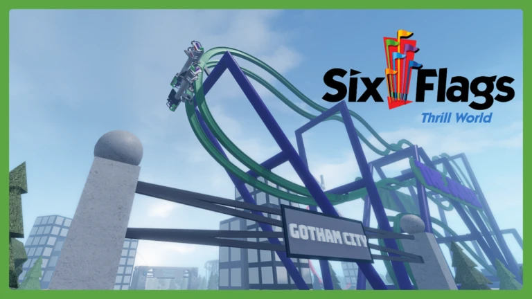 Parque Temático │ Six Flags - Roblox