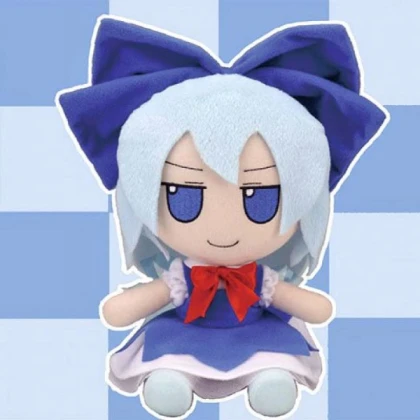 fumo cirno plush (ᗜˬᗜ)