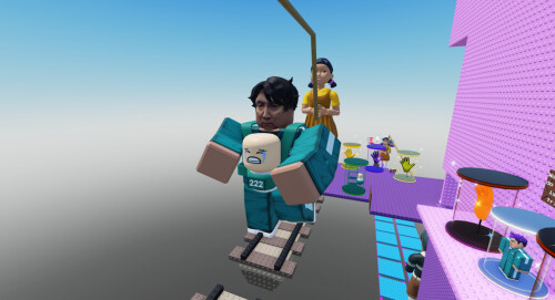 Rope Troll Tower Squid Game - Roblox