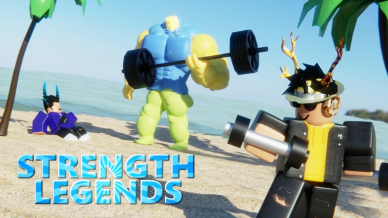 (PROMOÇÃO 螺) Strength Legends 1! - Roblox