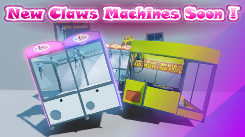 Claws Machines - Arcade [NEW PHYSICS CRANES] - Roblox