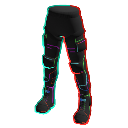 Pantalones de Gamer Glitch Chonky Tácticos - Roblox