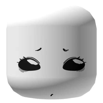 Concerned Alien Face (White) | Roblox Item - Rolimon's