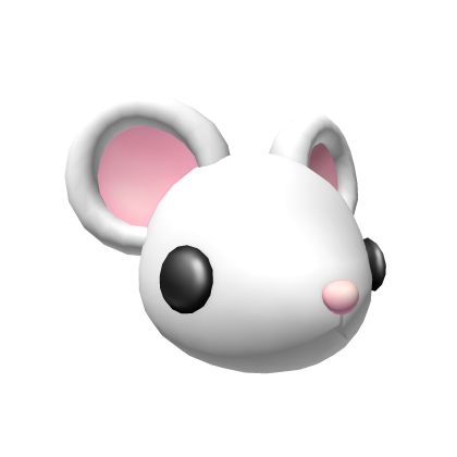 Cabeza de Ratón Blanco - Roblox