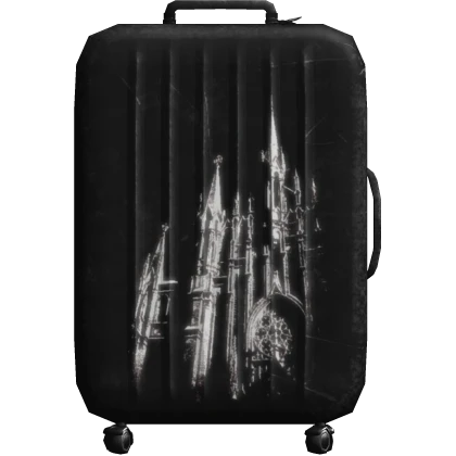 Plain Black Vintage Suitcase [castles] | Roblox Item - Rolimon's