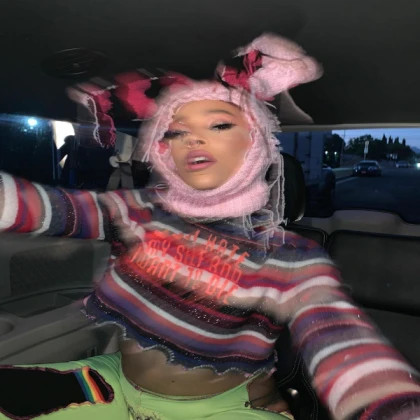 doja cat bunny hat